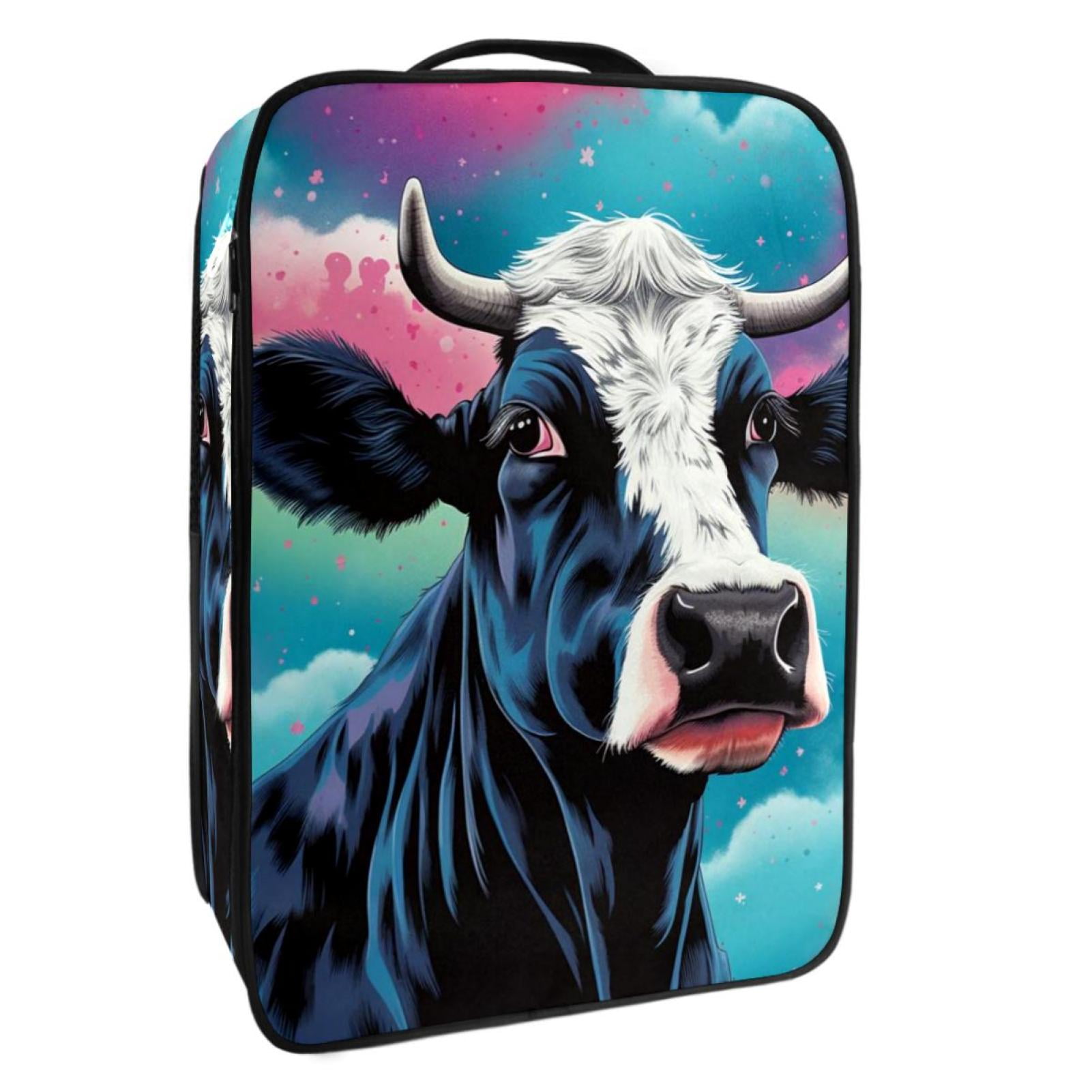 Cattle Polyester Shoe Storage Box 23x31cm/9x12in - Organizer Container ...