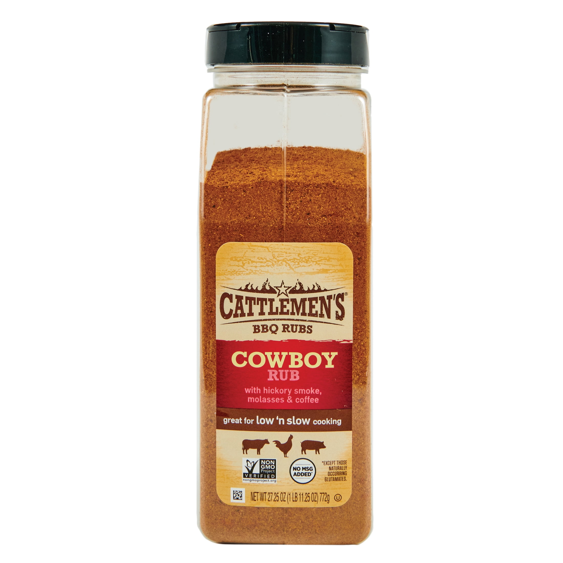 Cattlemen's Cowboy Rub, 27.25 oz Bottle - Walmart.com