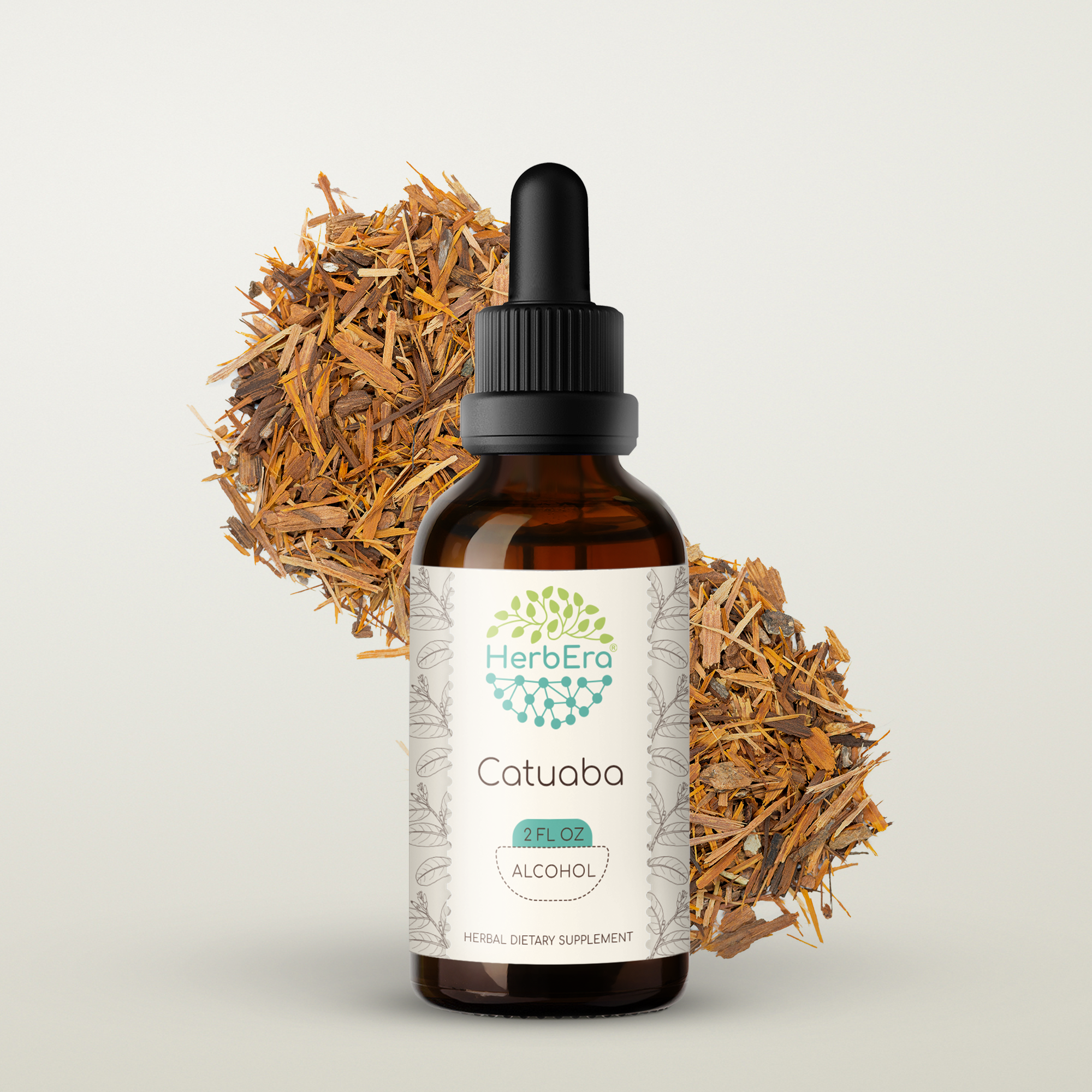 Catuaba Alcohol Herbal Extract Tincture, Super-Concentrated Organic ...