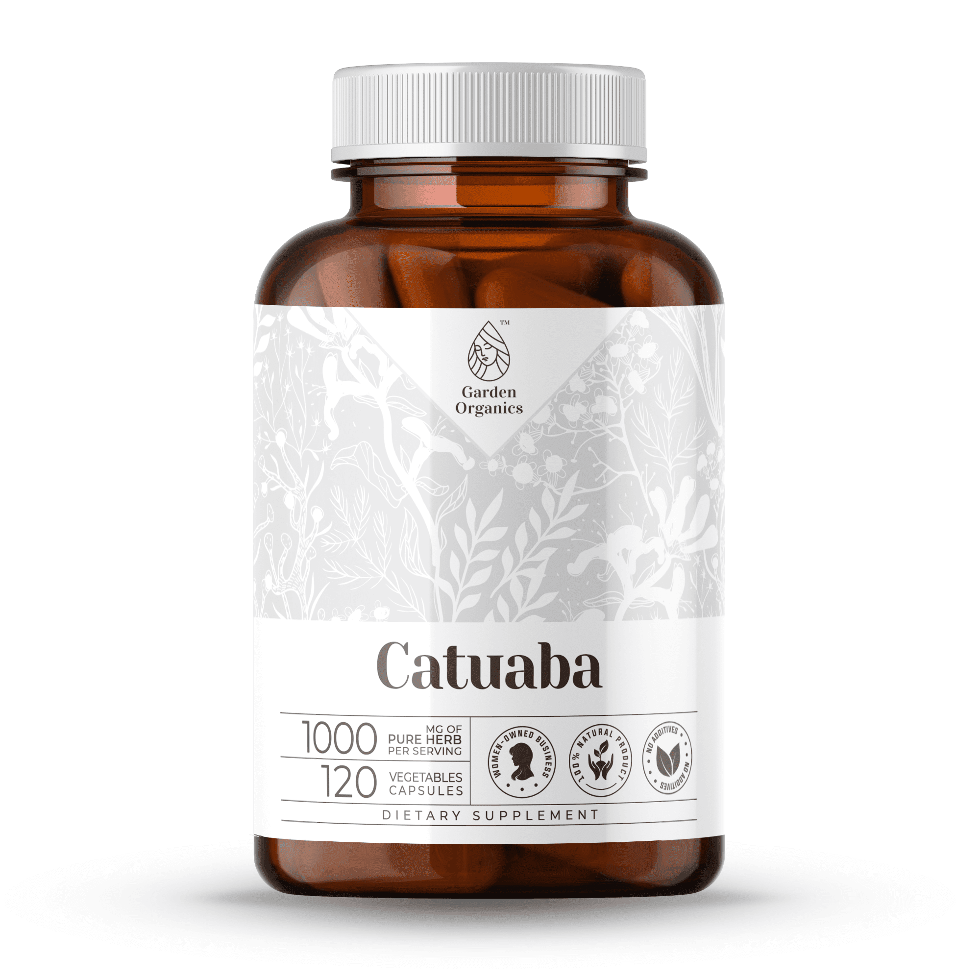 Catuaba Capsules, Natural Herbal Supplement for Libido Support, Catuaba ...