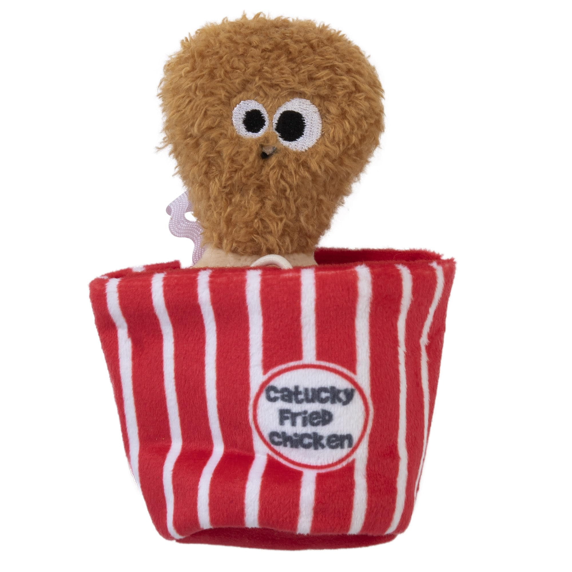 Catucky Fried Chicken Hide-A-Toy, Catnip + Silvervine Cat Toy, 2 Toys ...