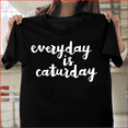 Caturday Hand Lettered Graphic Design For Cat Lovers Weekend Fun, H270 ...