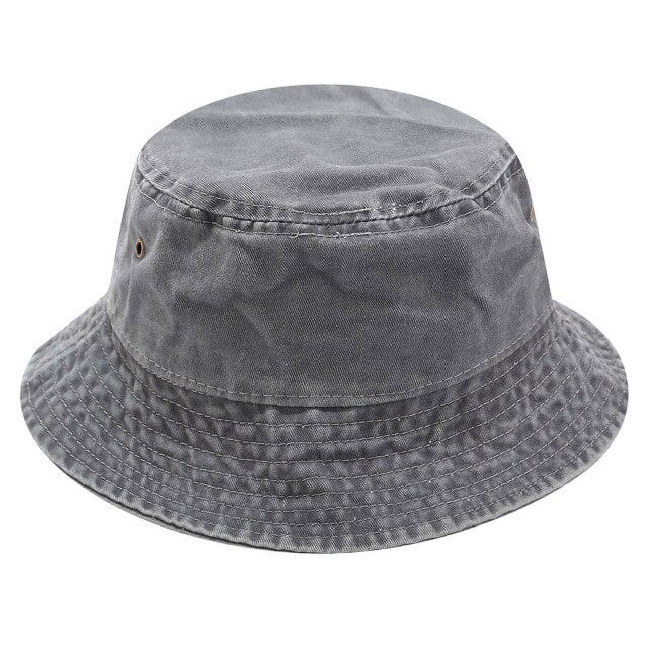 Catwalk Hat Hip Hop Hat Unisex Multicolor Denim Beach Basin Hats ...