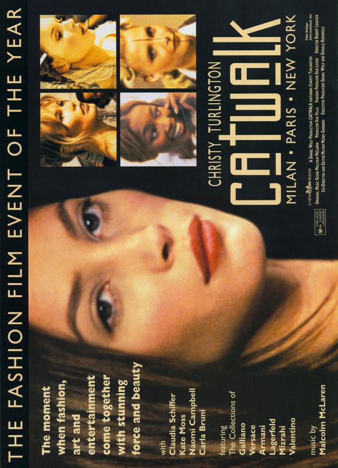 Catwalk - movie POSTER (Style A) (27" x 40") (1996) - Walmart.com