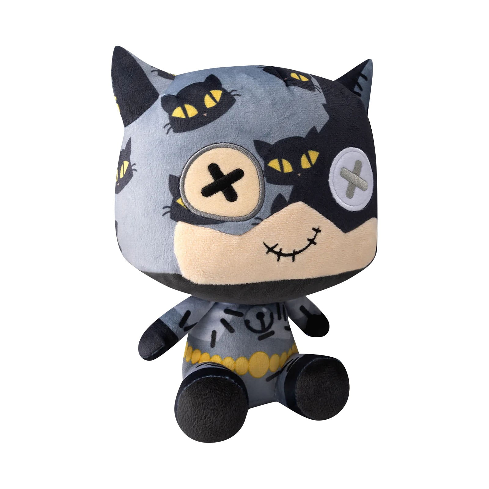 Catwoman Plush - Patchwork - Collectable Soft Plush - Birthday Gift ...