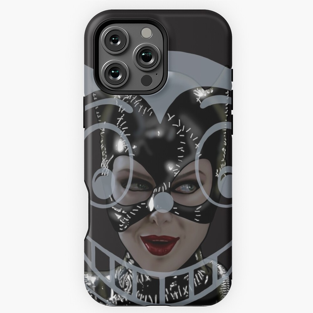 Catwoman Smile DC Comics Superhero Phone Case for iPhone 16 15 14 13 12 ...