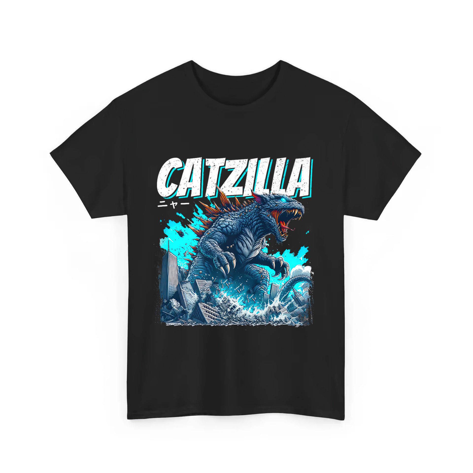 Catzilla T-Shirt - Inspired by Godzilla - Epic Cat Monster - Available ...