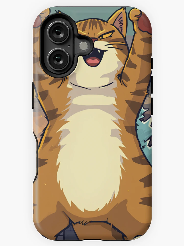 Catzilla The Giant Cat Takes Over the City Cartoon Phone Case for 11/12 ...