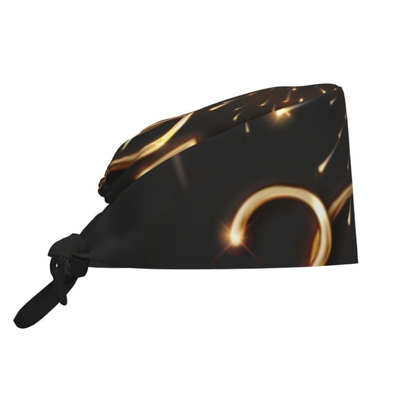 Cauagu 2025 Golden On New Year Pattern 1 Pcs Working Caps,Adjustable ...