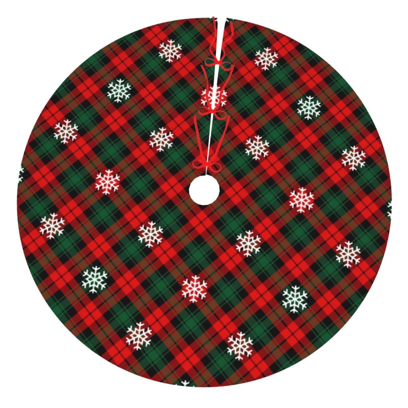 Cauagu 36" Christmas Tree Skirt Christmas With Character Pattern ...