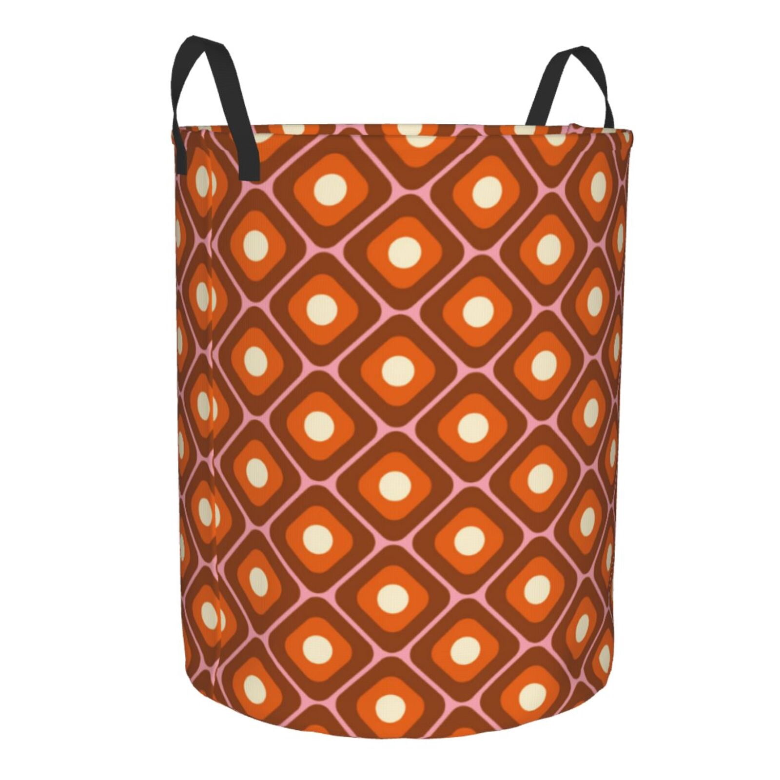 Cauagu 60s and 70s Aesthetic for Laundry Basket,Collapsible Organizer ...