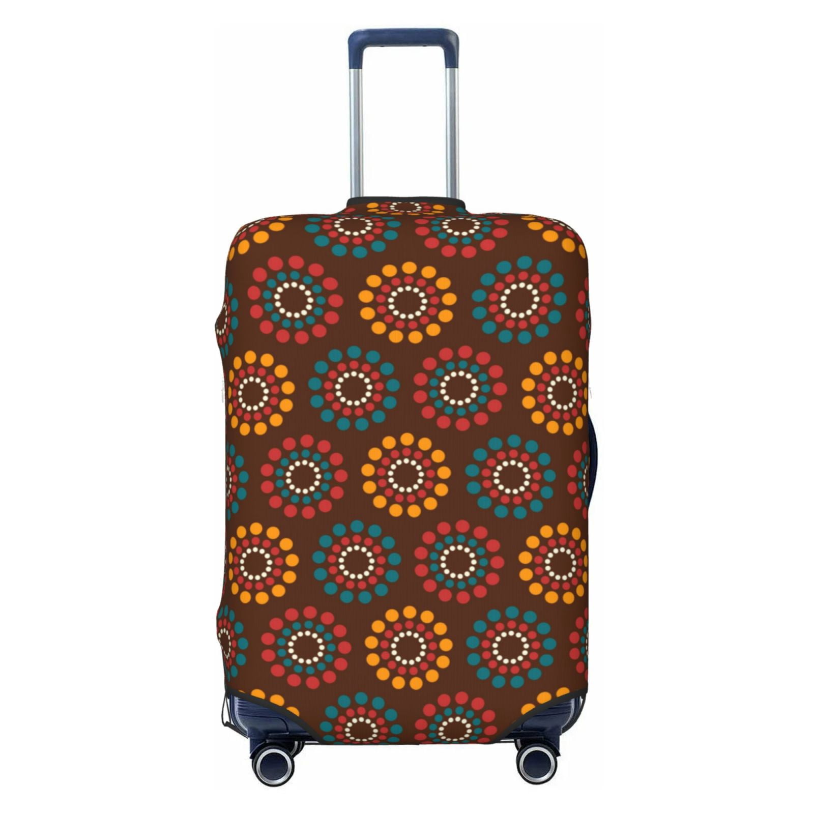 Cauagu 60s and 70s Aesthetic1 Print Travel Luggage Cover,Travel Dust ...