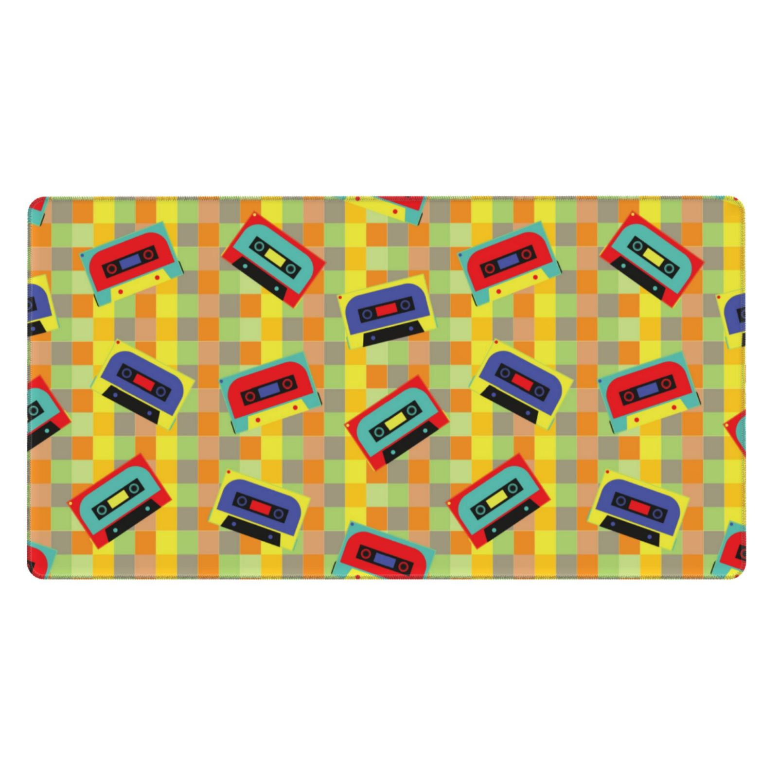 Cauagu 90s Audio Tape for Large Mouse Pad,XXL Extended Gaming Mouse Mat ...