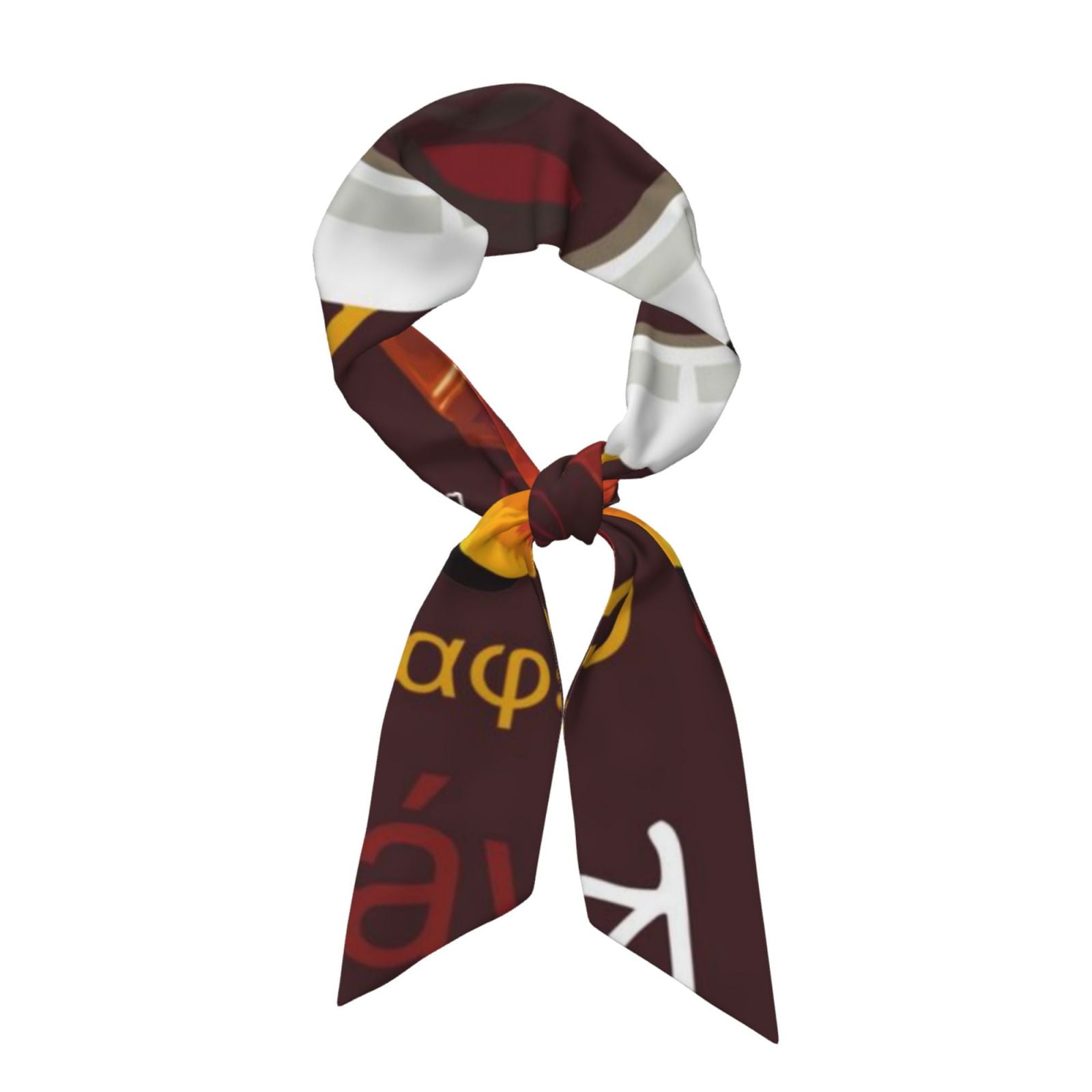 Cauagu A Cup Of Black Coffee On A Saucer Pattern Scarf for Women,Neck ...