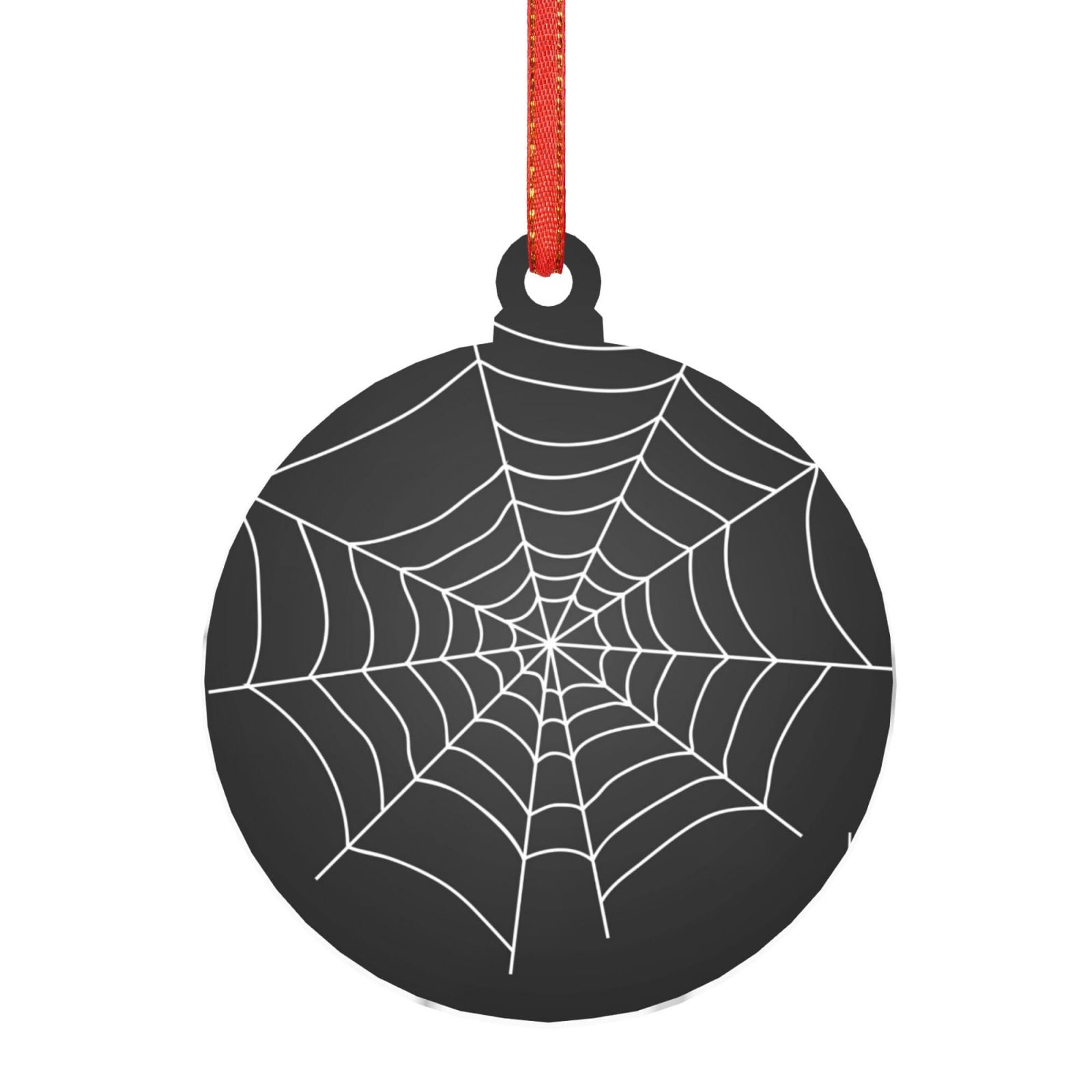 Cauagu A Web With A Spider Pattern Acrylic Christmas Pendant,1-Pack ...