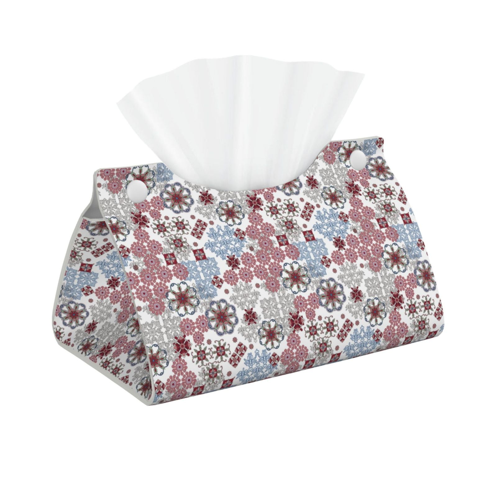 Cauagu Abstract Floral for Large Tissue Box Cover Rectangular–Plus Size ...