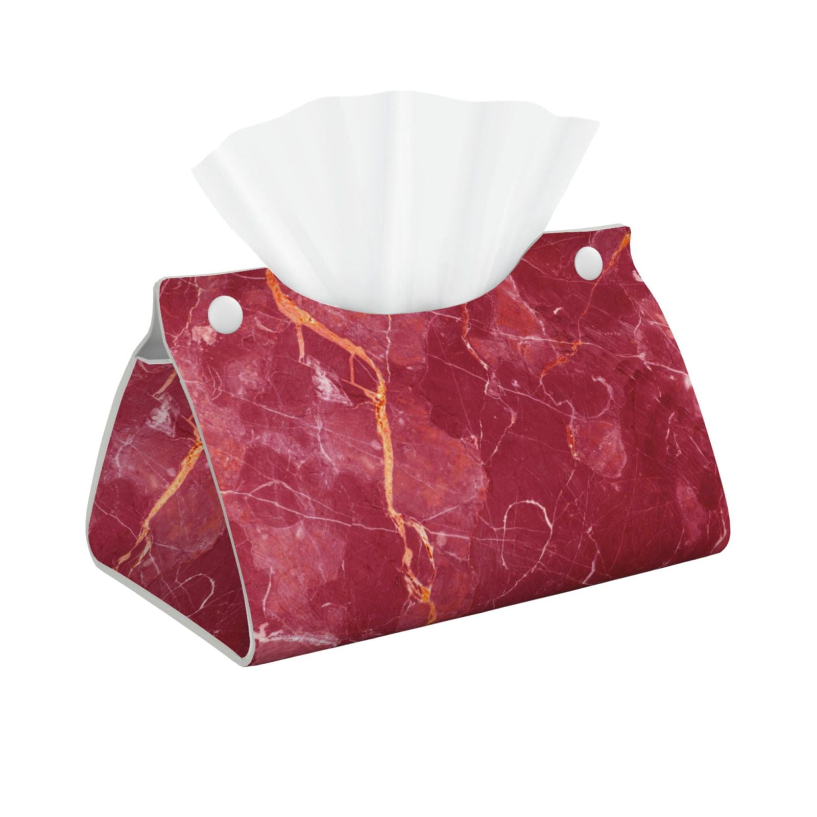 Cauagu Abstract Red Marble for Large Tissue Box Cover Rectangular–Plus ...