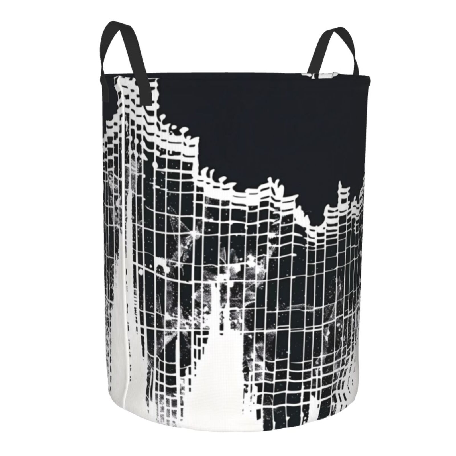 Cauagu Abstract Red Sun Design for Laundry Basket,Collapsible Organizer ...