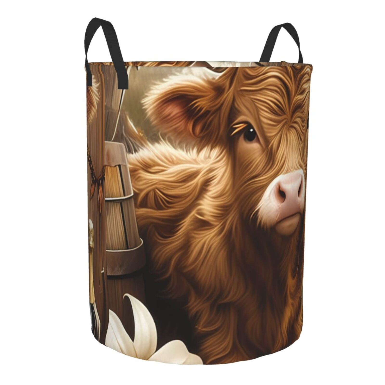 Cauagu Adorable Calf Butterflies Champagne for Laundry Basket ...