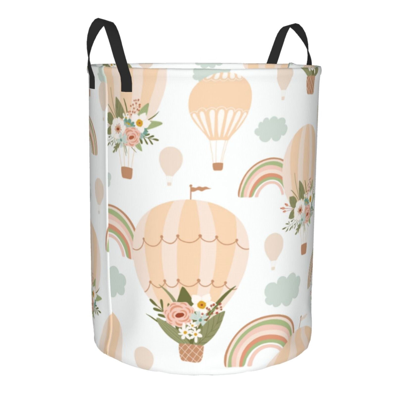 Cauagu Air Balloon and Flower for Laundry Basket,Collapsible Organizer ...