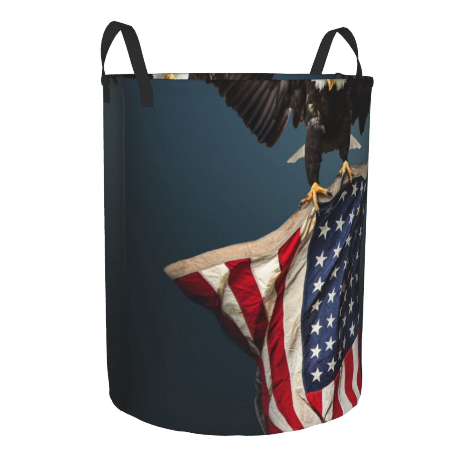 Cauagu American Flag for Laundry Basket,Collapsible Organizer Basket ...