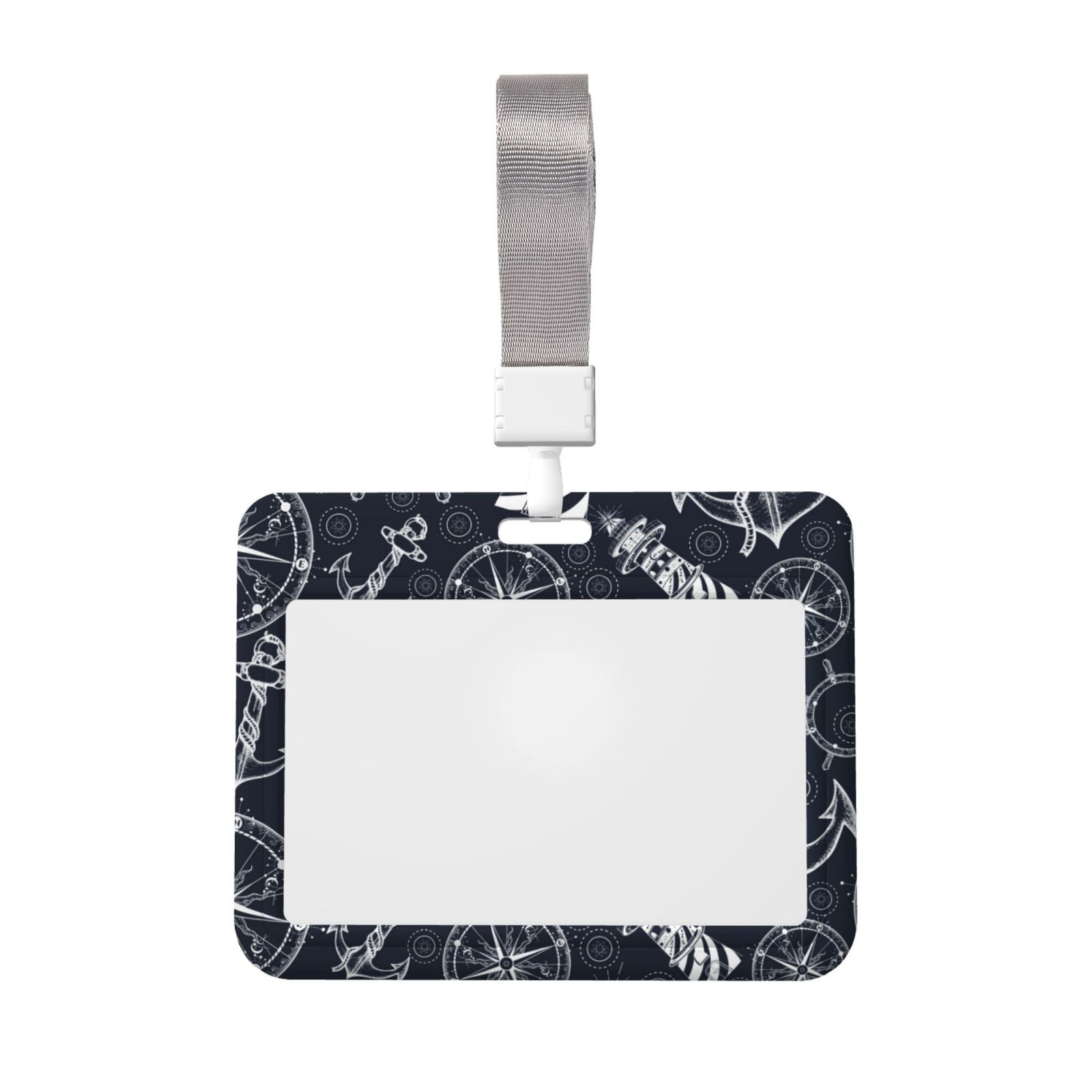 Cauagu Anchor and Lighthouse for ID Badge Holder,Badge Holder with ...