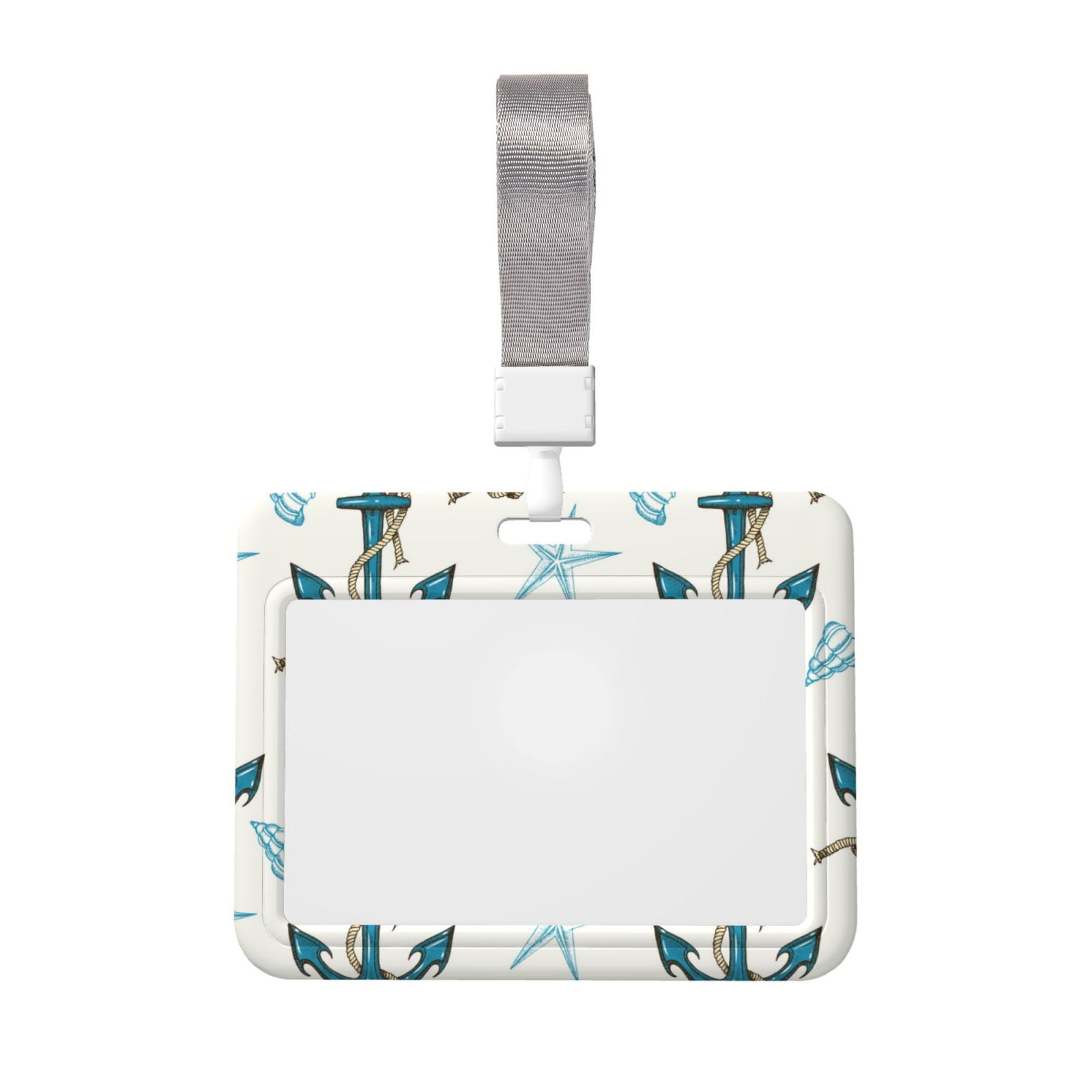 Cauagu Anchors And Shells for ID Badge Holder,Badge Holder with Windows ...