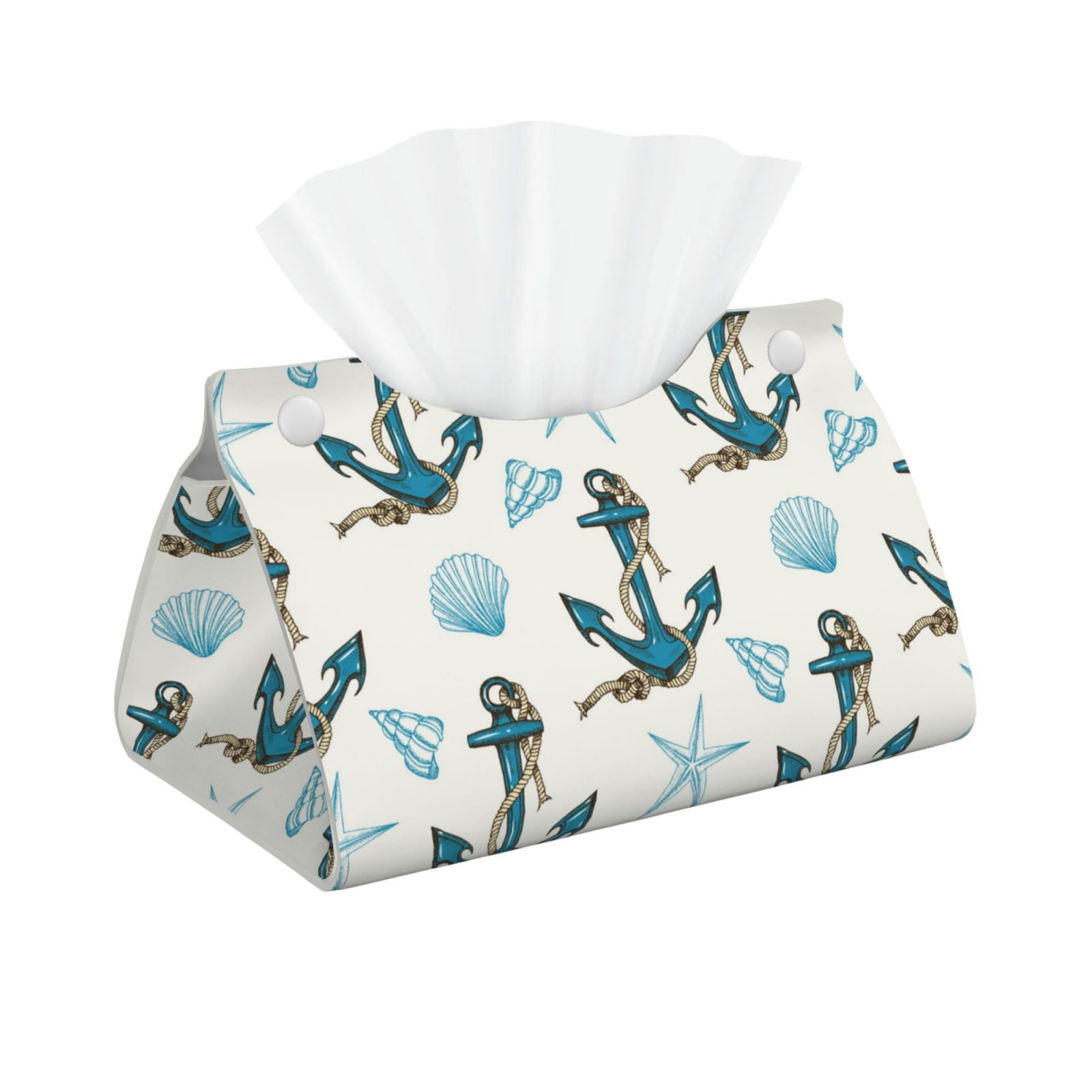 Cauagu Anchors And Shells for Large Tissue Box Cover Rectangular–Plus ...