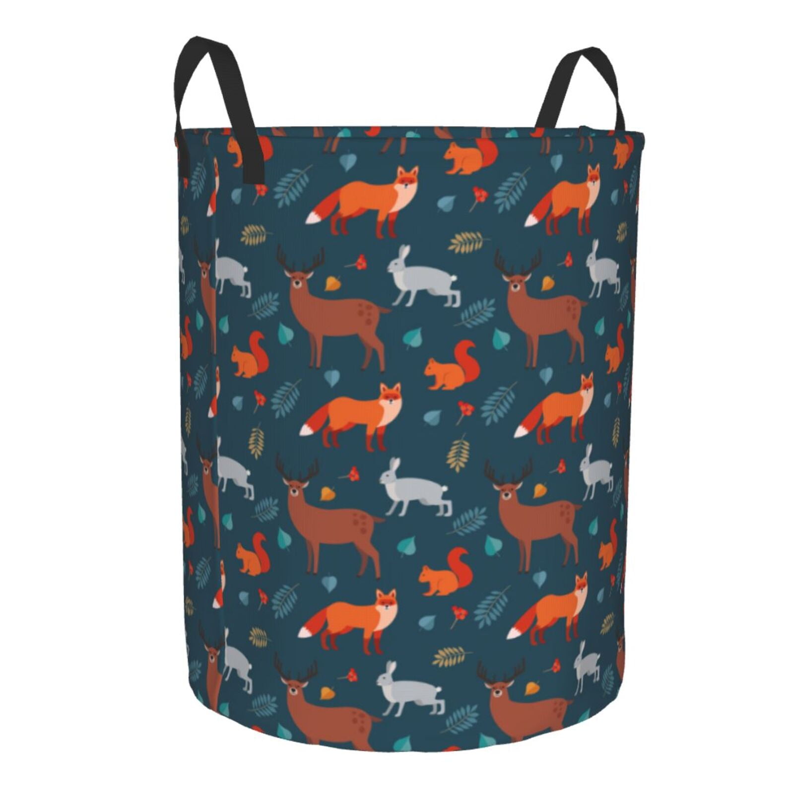 Cauagu Autumn Forest Animals Cute for Laundry Basket,Collapsible ...