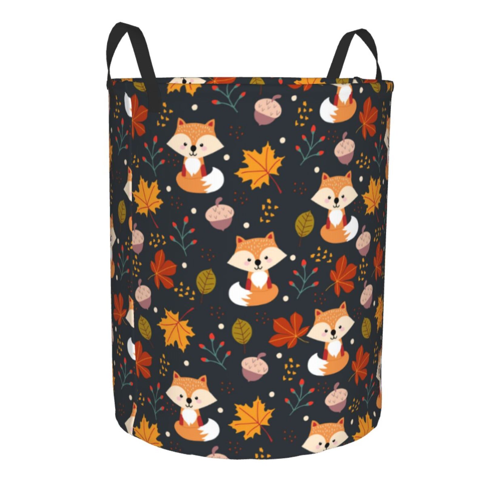 Cauagu Autumn Fox for Laundry Basket,Collapsible Organizer Basket for ...