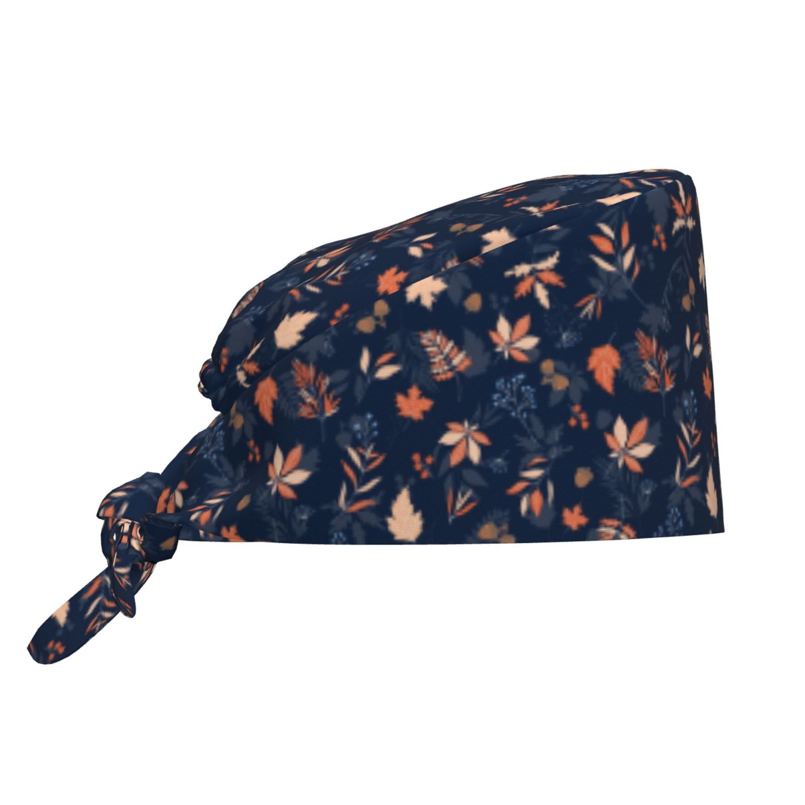 Cauagu Autumn Leaves With Blue Pattern 1 Pcs Working Caps,Adjustable ...