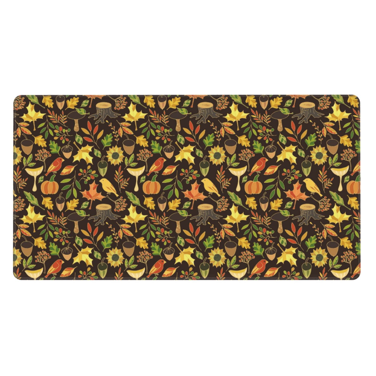 Cauagu Autumn Plants Maple Tree Vintage for Large Mouse Pad,XXL ...