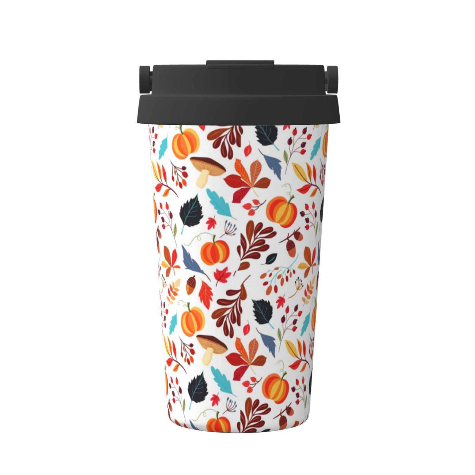 Cauagu Autumn Pumpkins Fall Leaves for Stainless Steel Vacuum Insulated ...