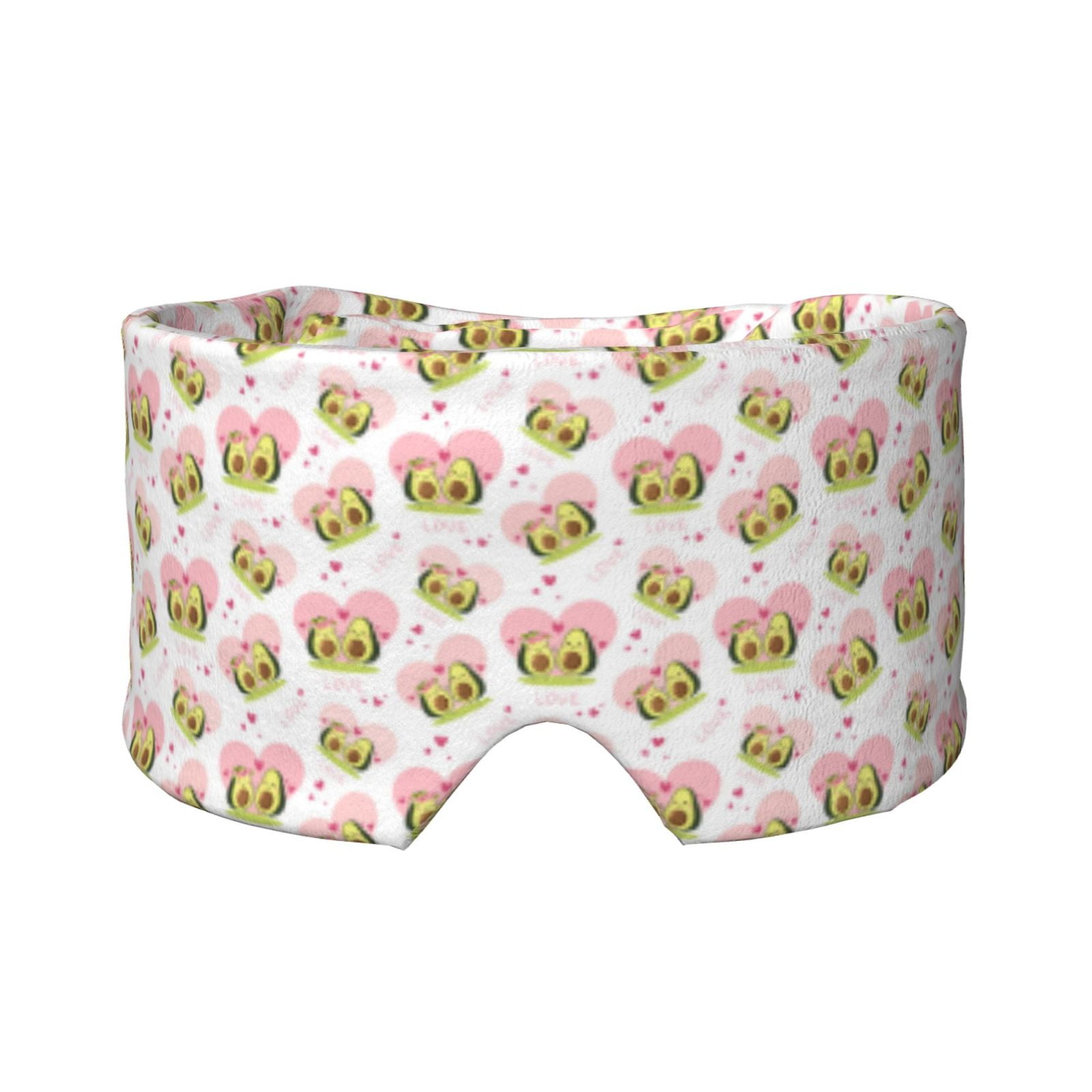 Cauagu Avocado Lovers Print Blocking Sleep Eye Masks- Blackout Sleep ...