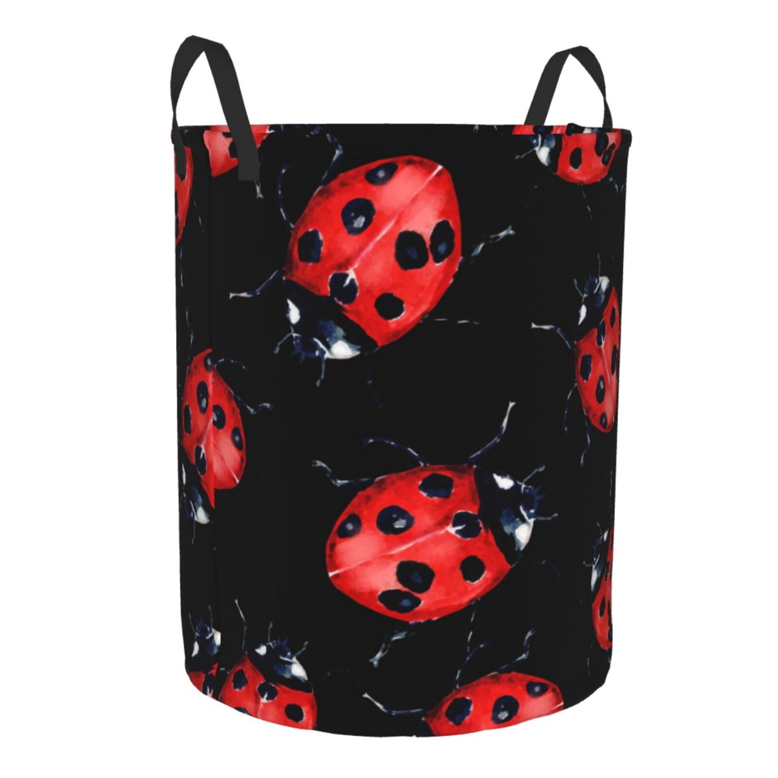 Cauagu Beautiful Red Ladybug for Laundry Basket,Collapsible Organizer ...