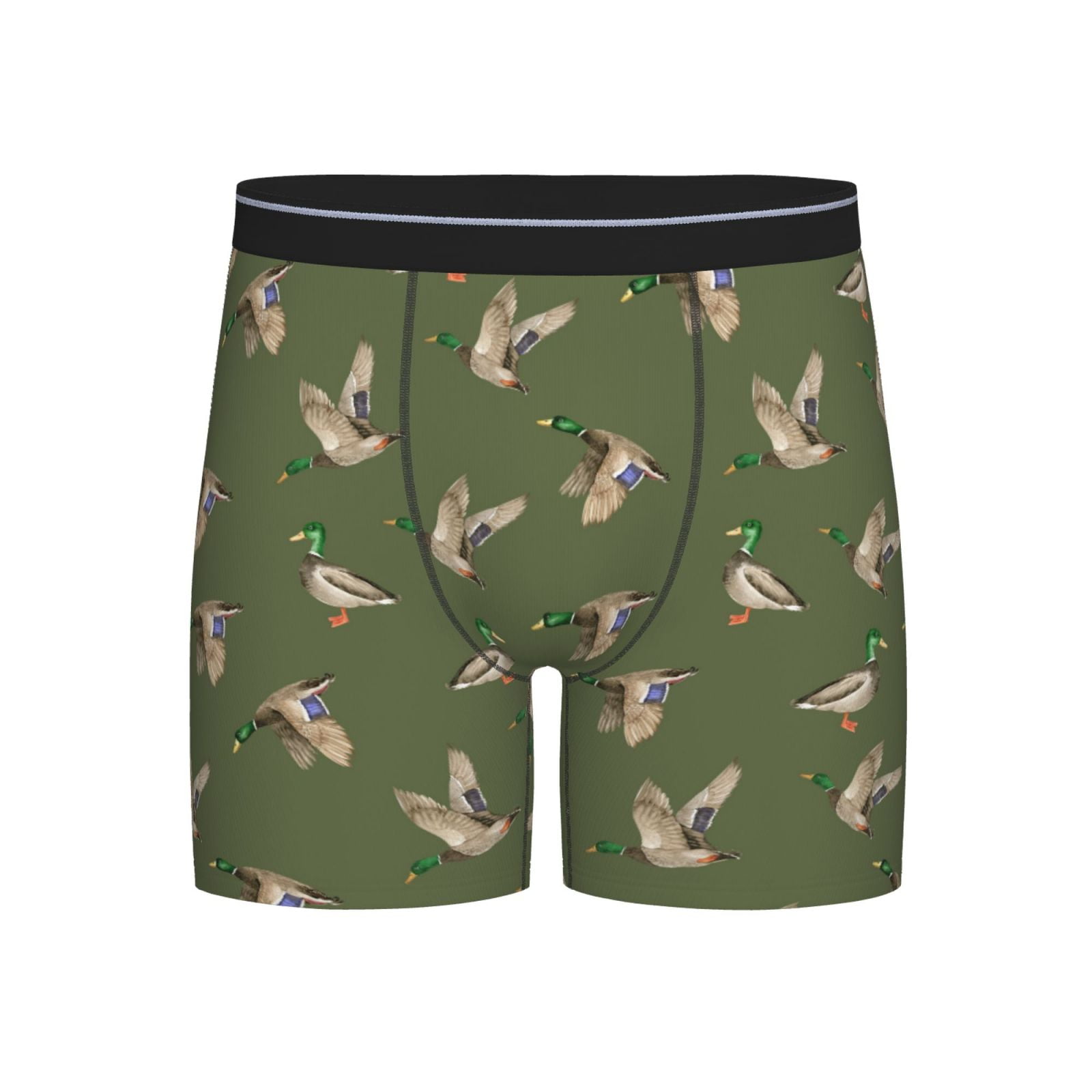 Cauagu Birds Wild Ducks Print Men's Boxer Briefs, Funny & Cute ...