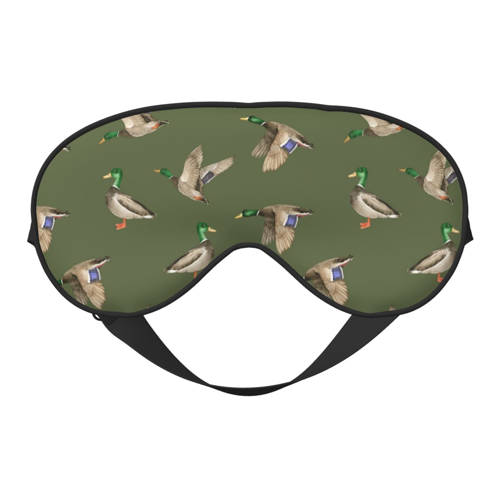 Cauagu Birds Wild Ducks Print Sleep Eye Mask, Blindfold Eye Sleep Shade ...