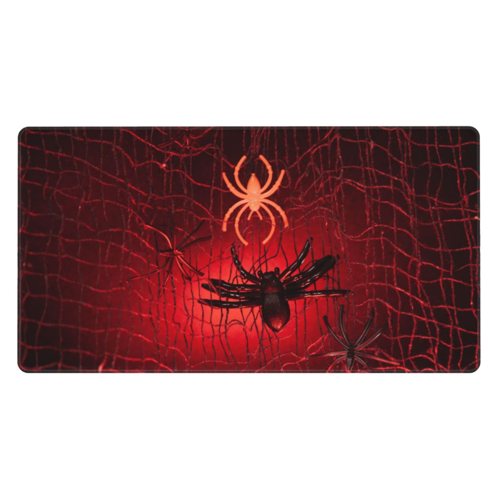 Cauagu Black Spider Web With Spiders for Large Mouse Pad,XXL Extended ...