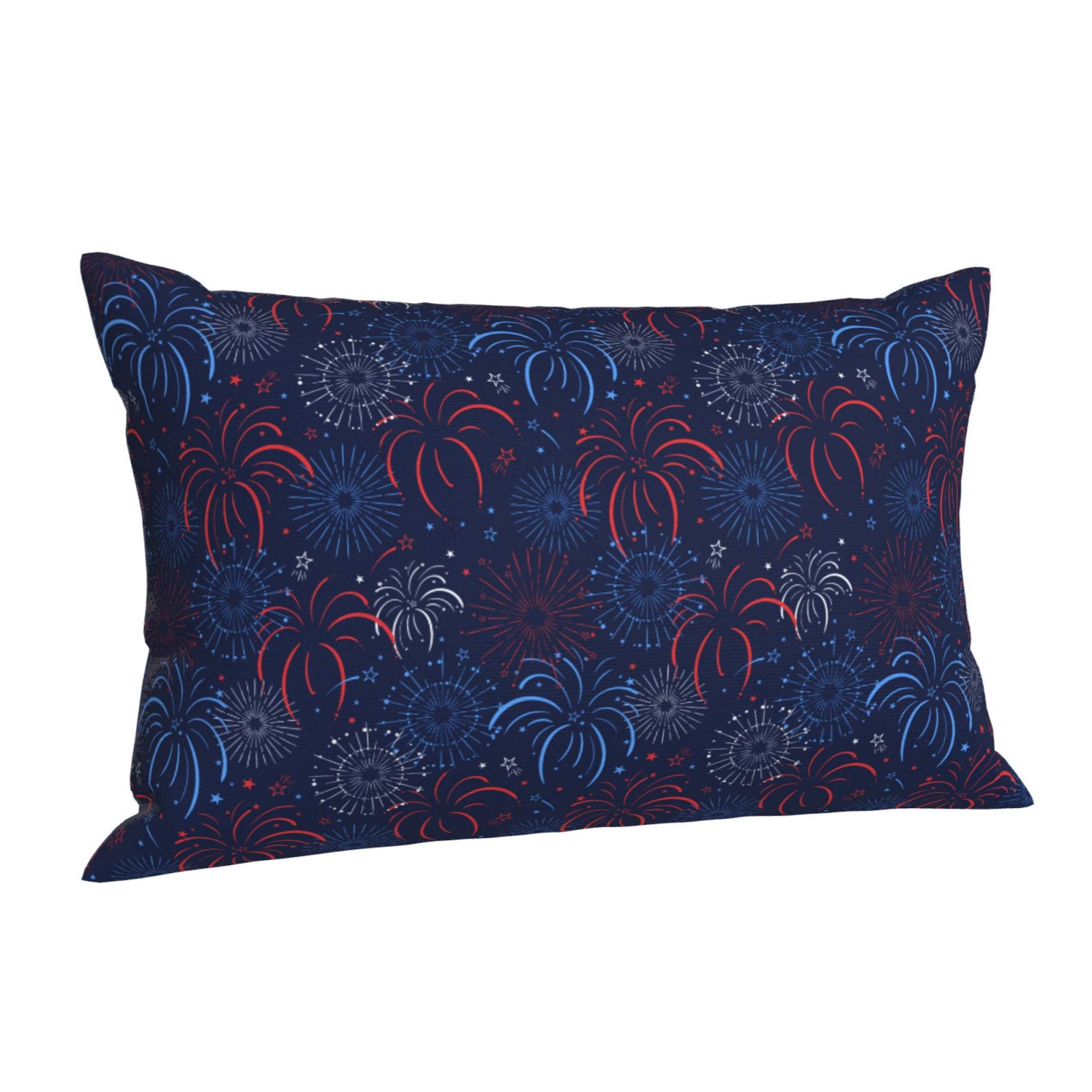 Cauagu Blue Firework Print Pillow Covers with Envelope Closure,1PC ...