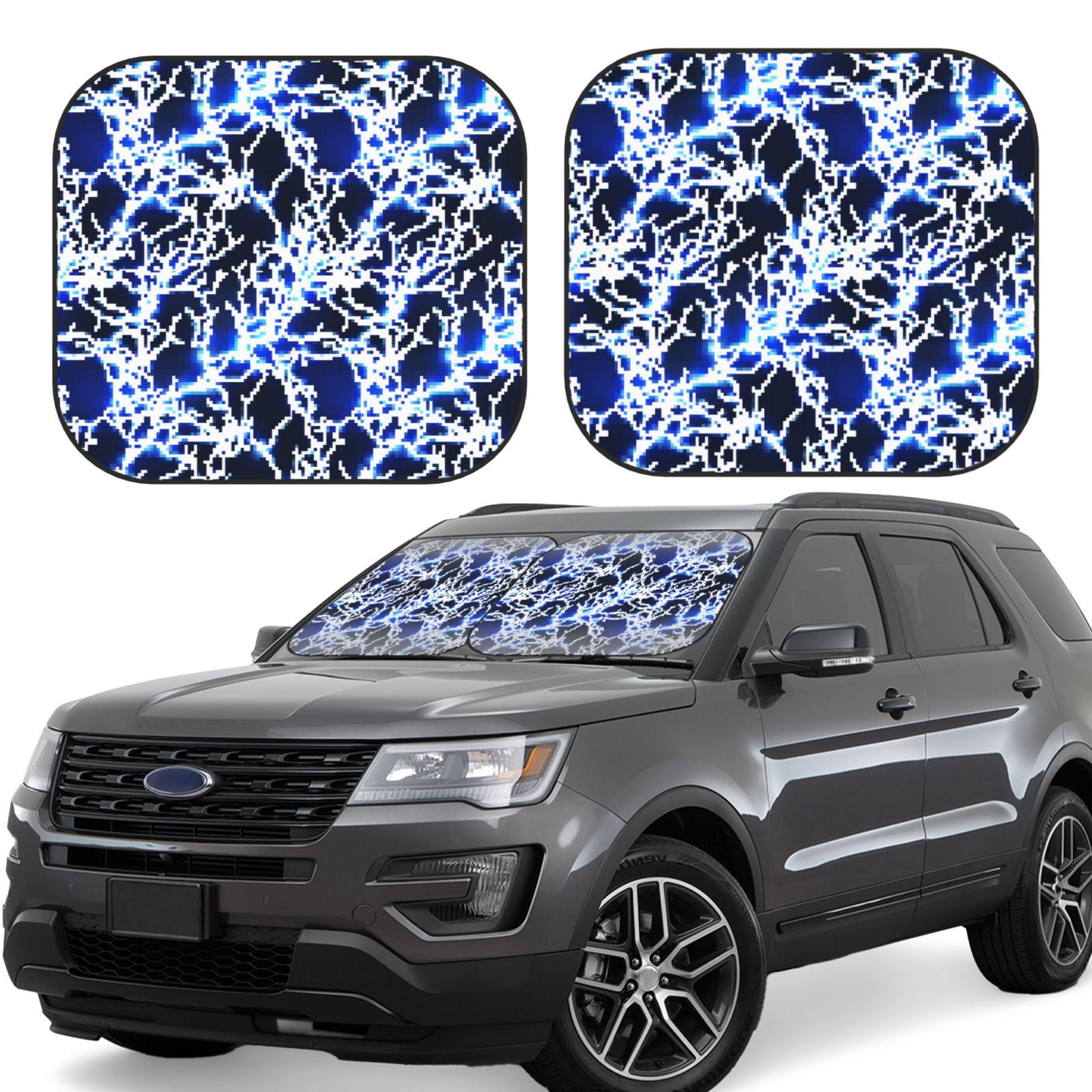 Cauagu Blue Lightning2 Cauagu {designName} Print Foldable Car ...