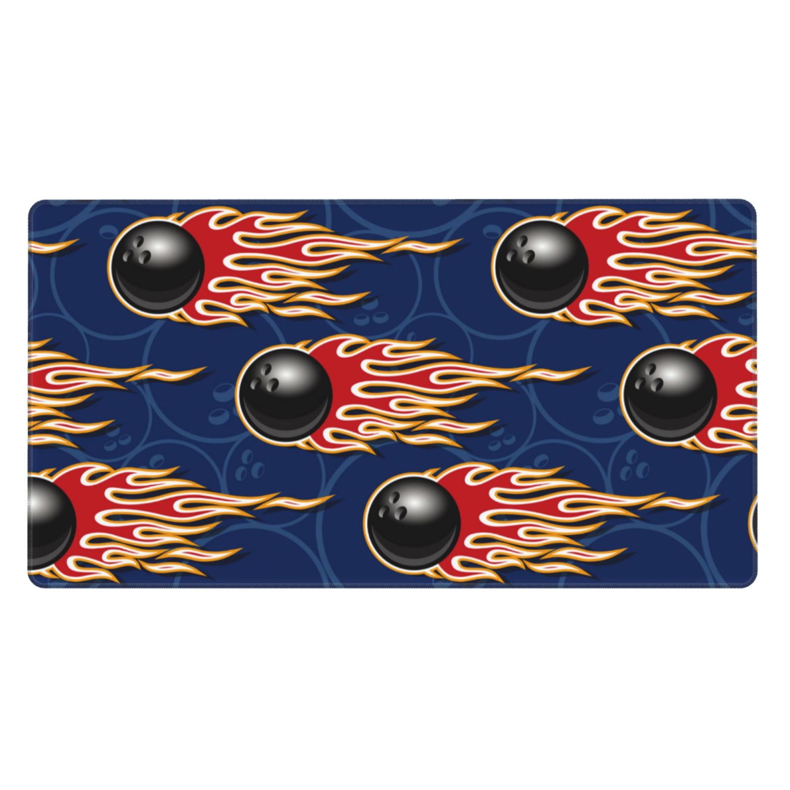 Cauagu Bowling Ball And Flame for Large Mouse Pad,XXL Extended Gaming ...