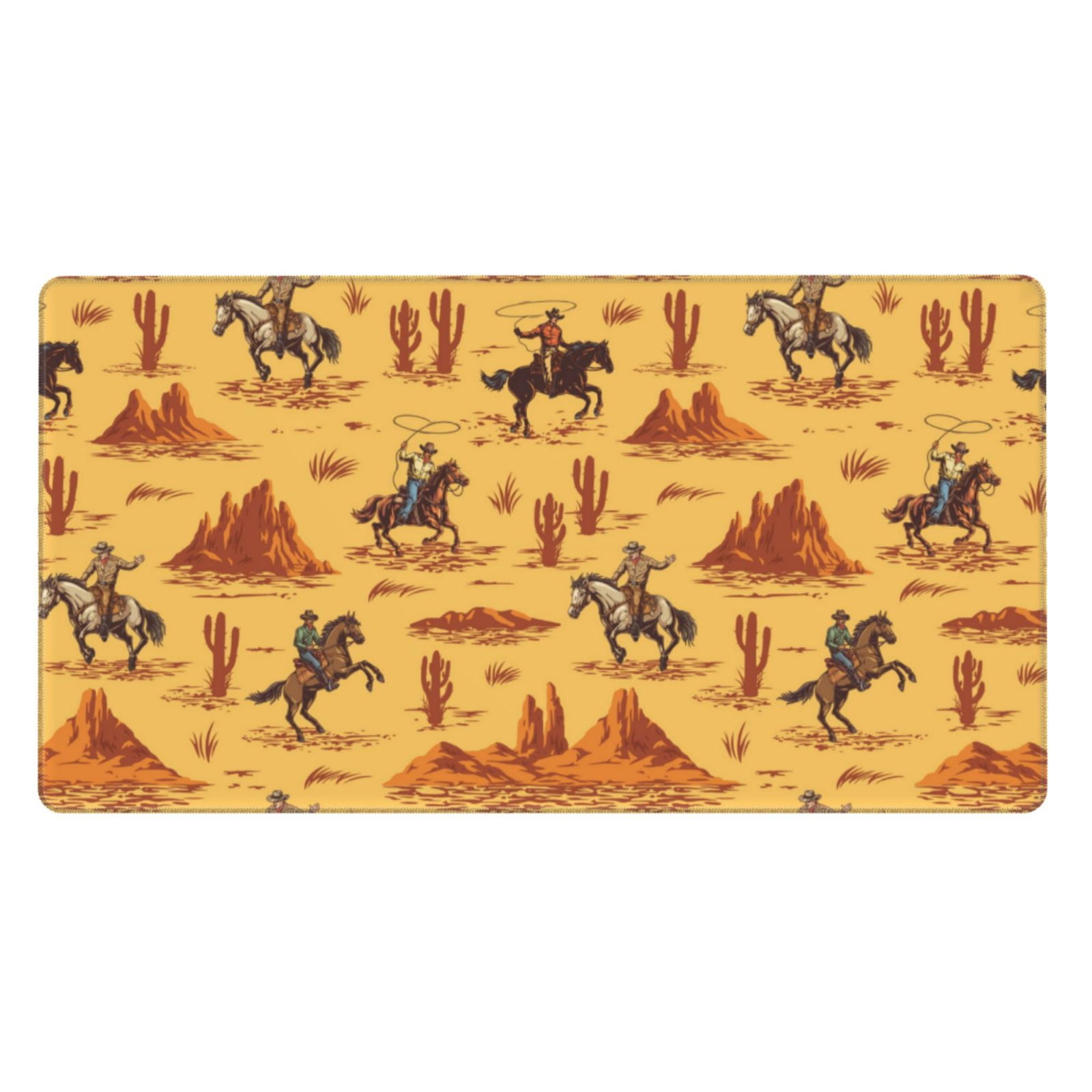 Cauagu Brave Cowboys for Large Mouse Pad,XXL Extended Gaming Mouse Mat ...