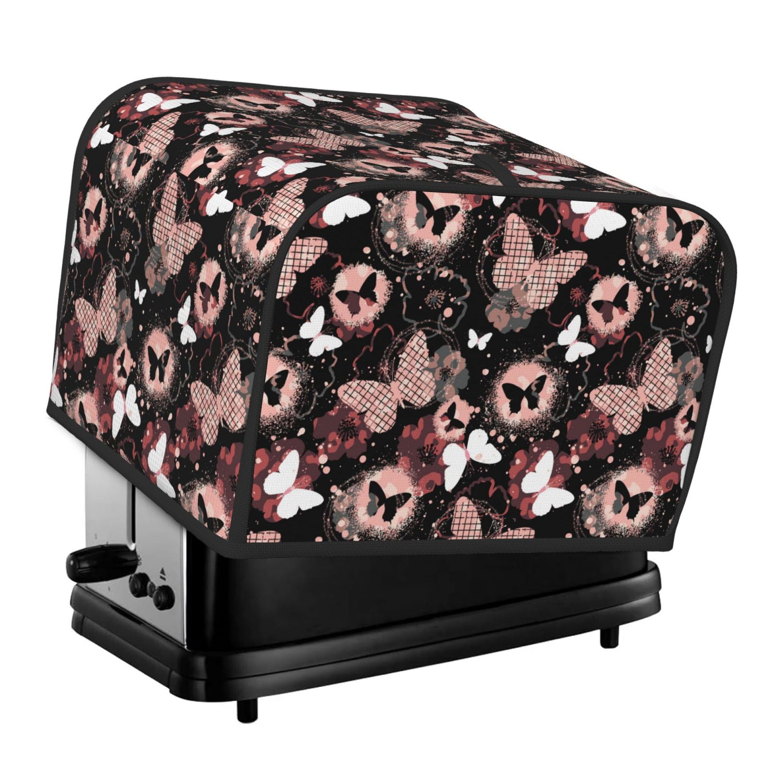 Cauagu Butterflies1 for 4 Slice Toaster Cover (11.4''×7.9''×7.5 ...