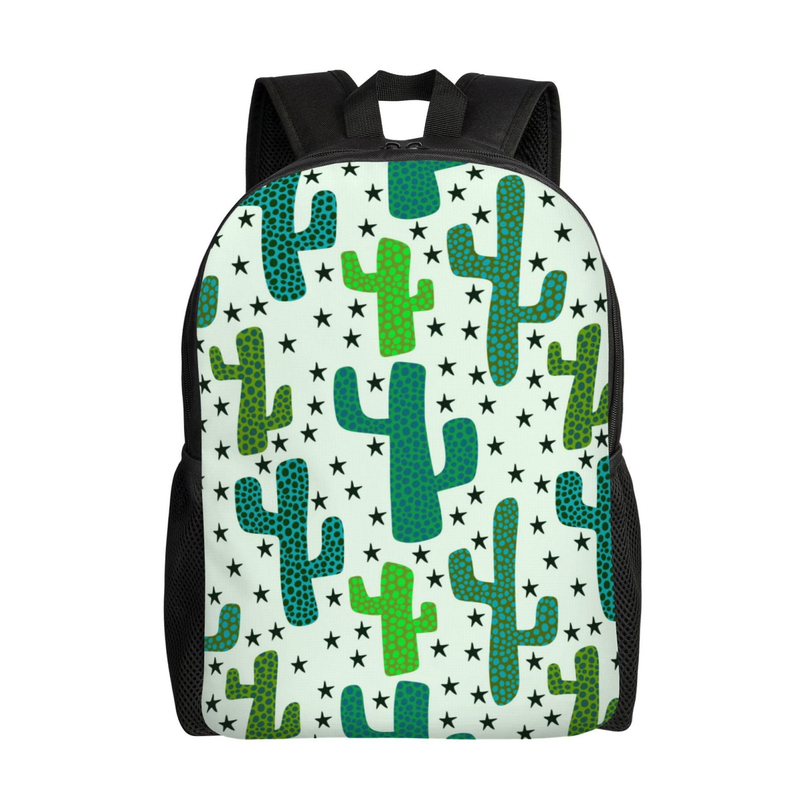 Cauagu Cactus 1 Print Backpacks,Travel Daypack Casual Laptop Backpack ...