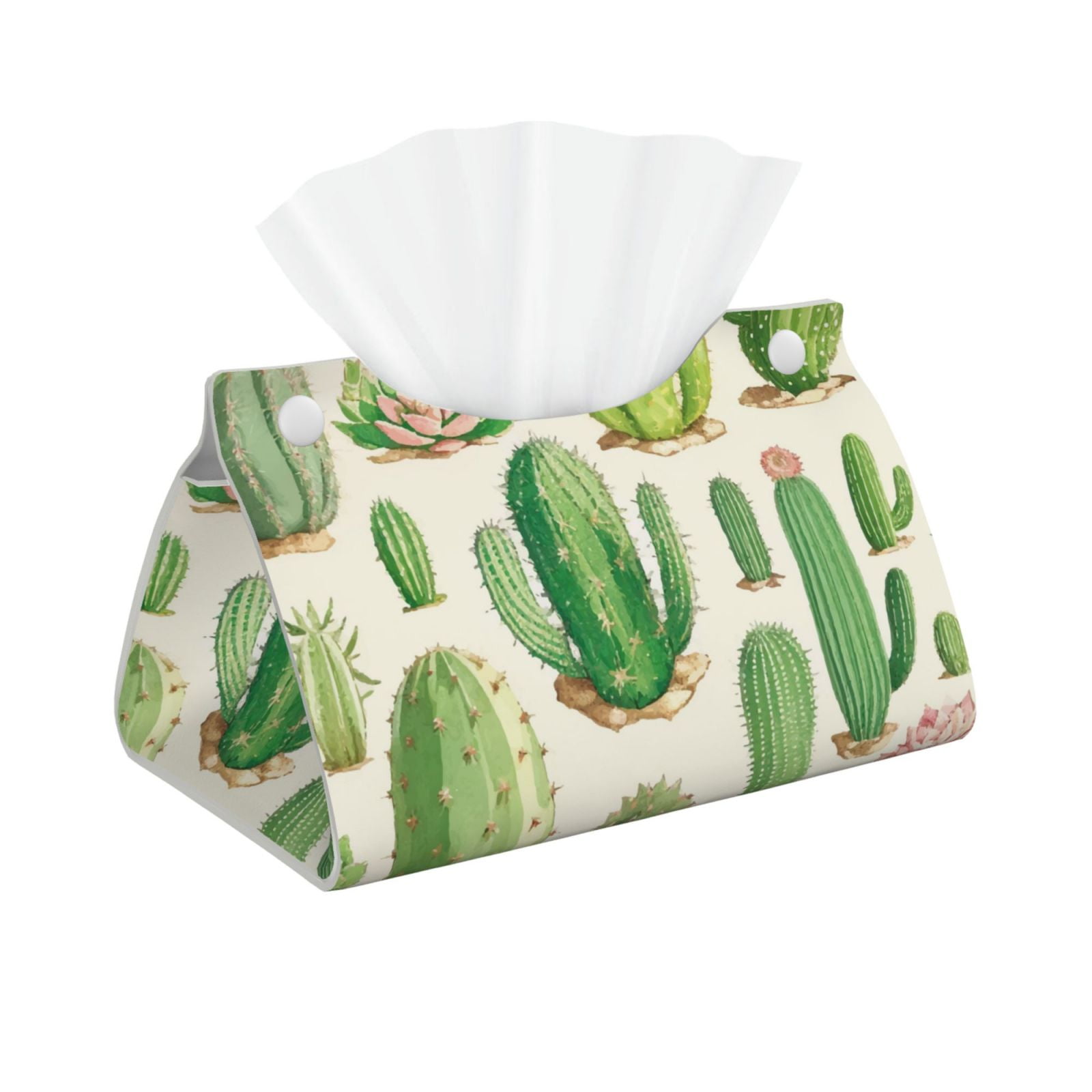 Cauagu Cactus And Succulent for Large Tissue Box Cover Rectangular–Plus ...