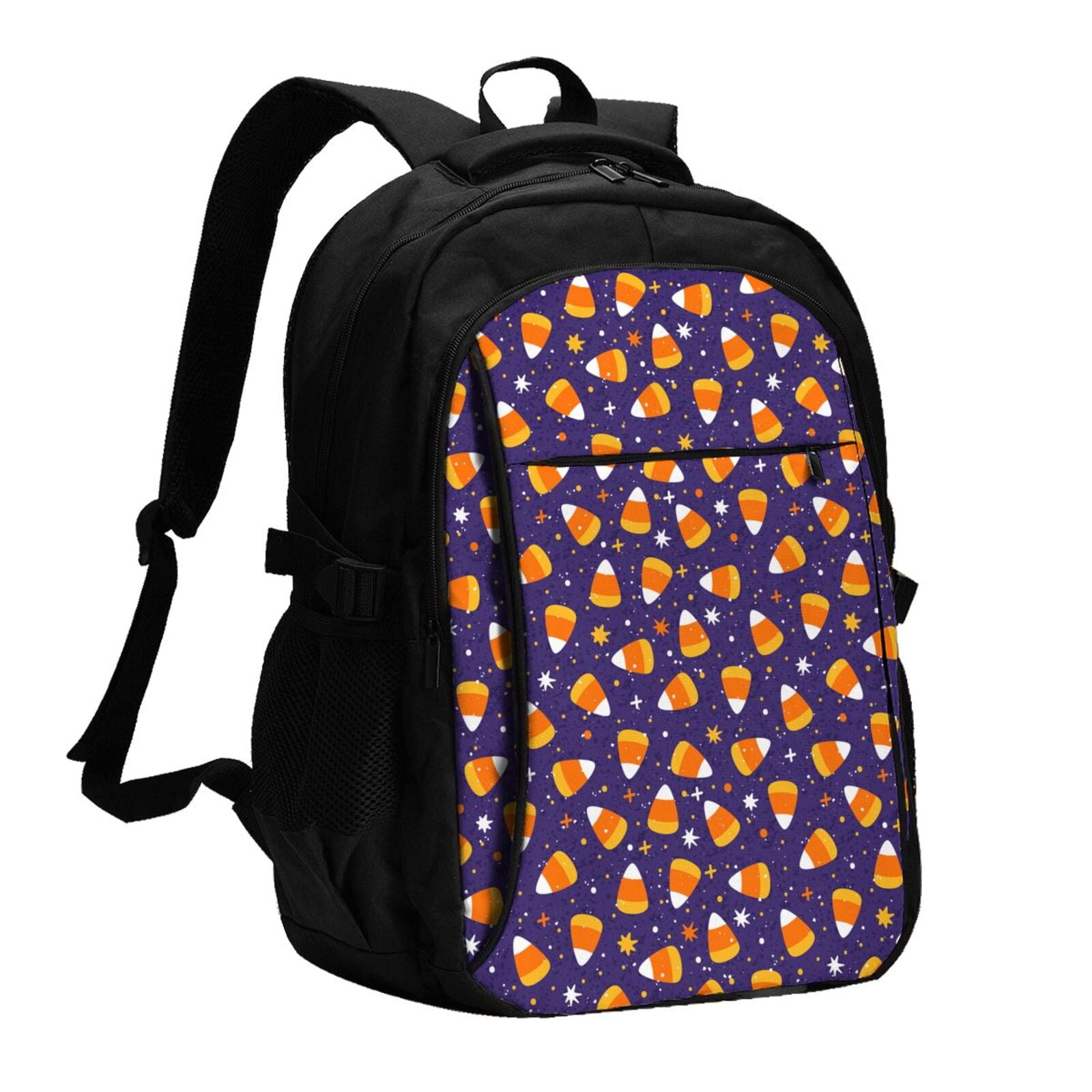 Cauagu Candy Corn (2) Print Travel Laptop with USB Charging Port,Extra ...