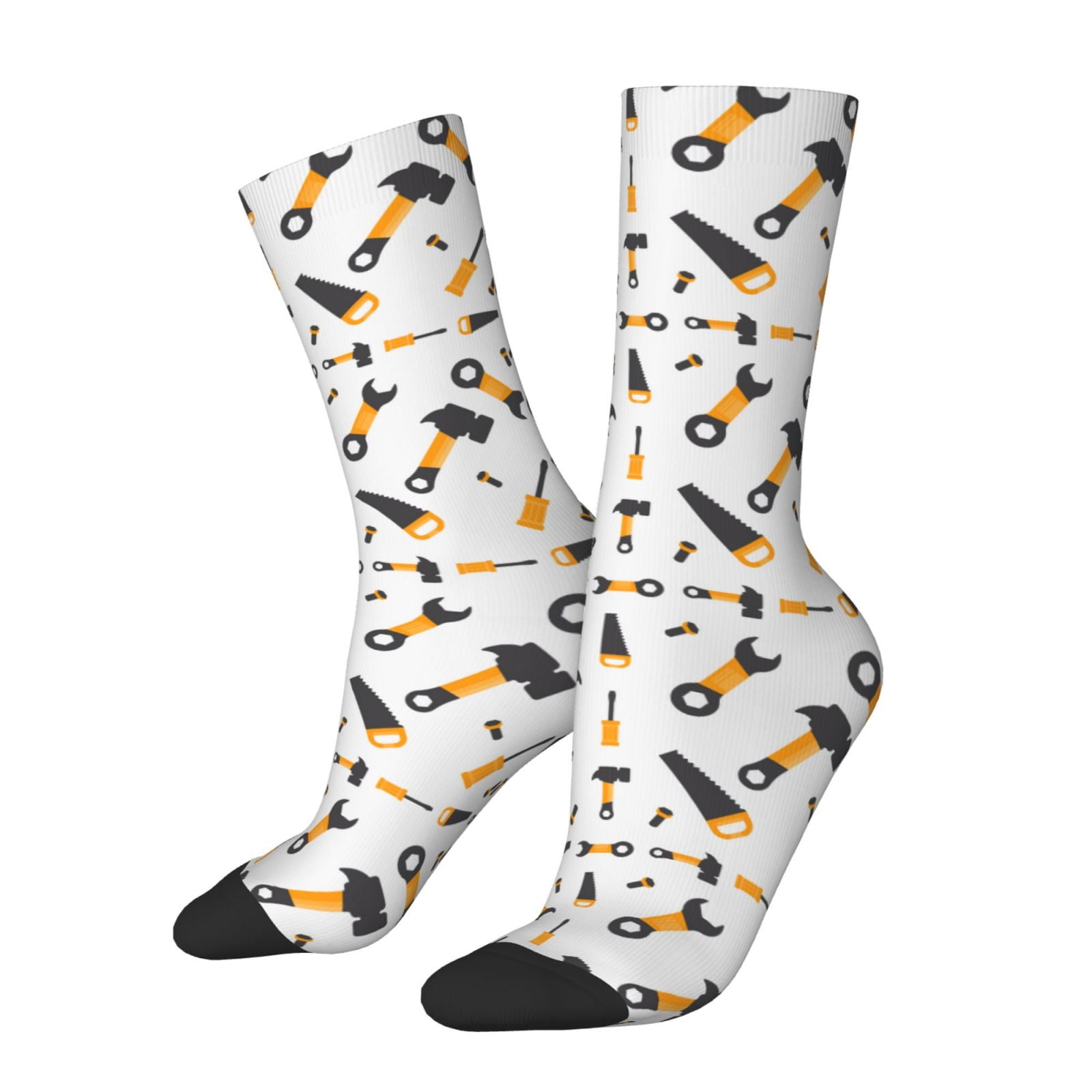 Cauagu Carpenter tools Print Crew Socks for Women and Men,Adult ...