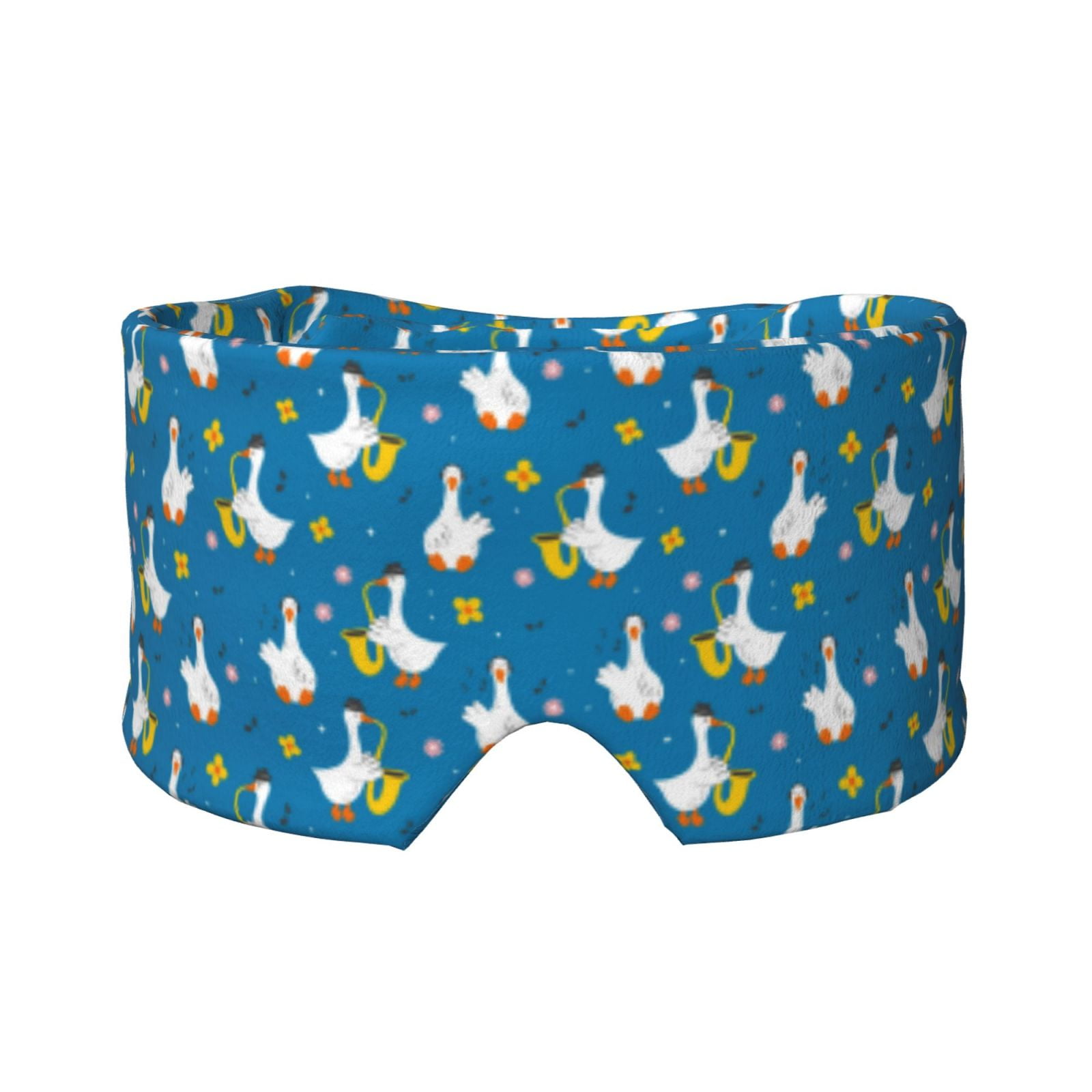 Cauagu Cartoon Goose Print Blocking Sleep Eye Masks- Blackout Sleep ...