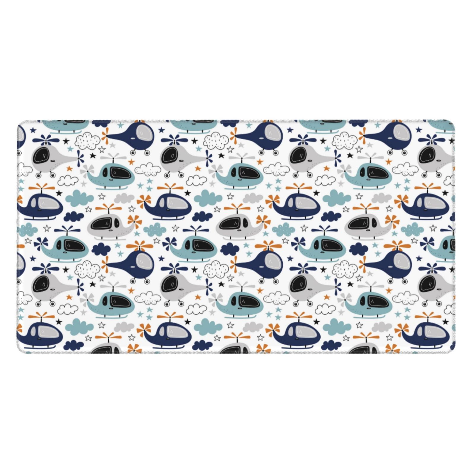 Cauagu Cartoon Helicopters for Large Mouse Pad,XXL Extended Gaming ...