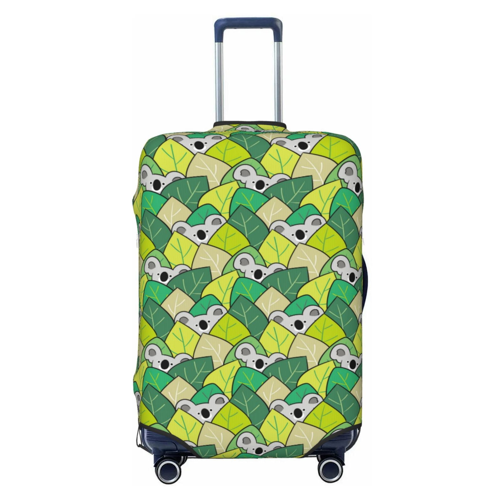 Cauagu Cartoon Koala Bear and Leaf Print Travel Luggage Cover,Travel ...